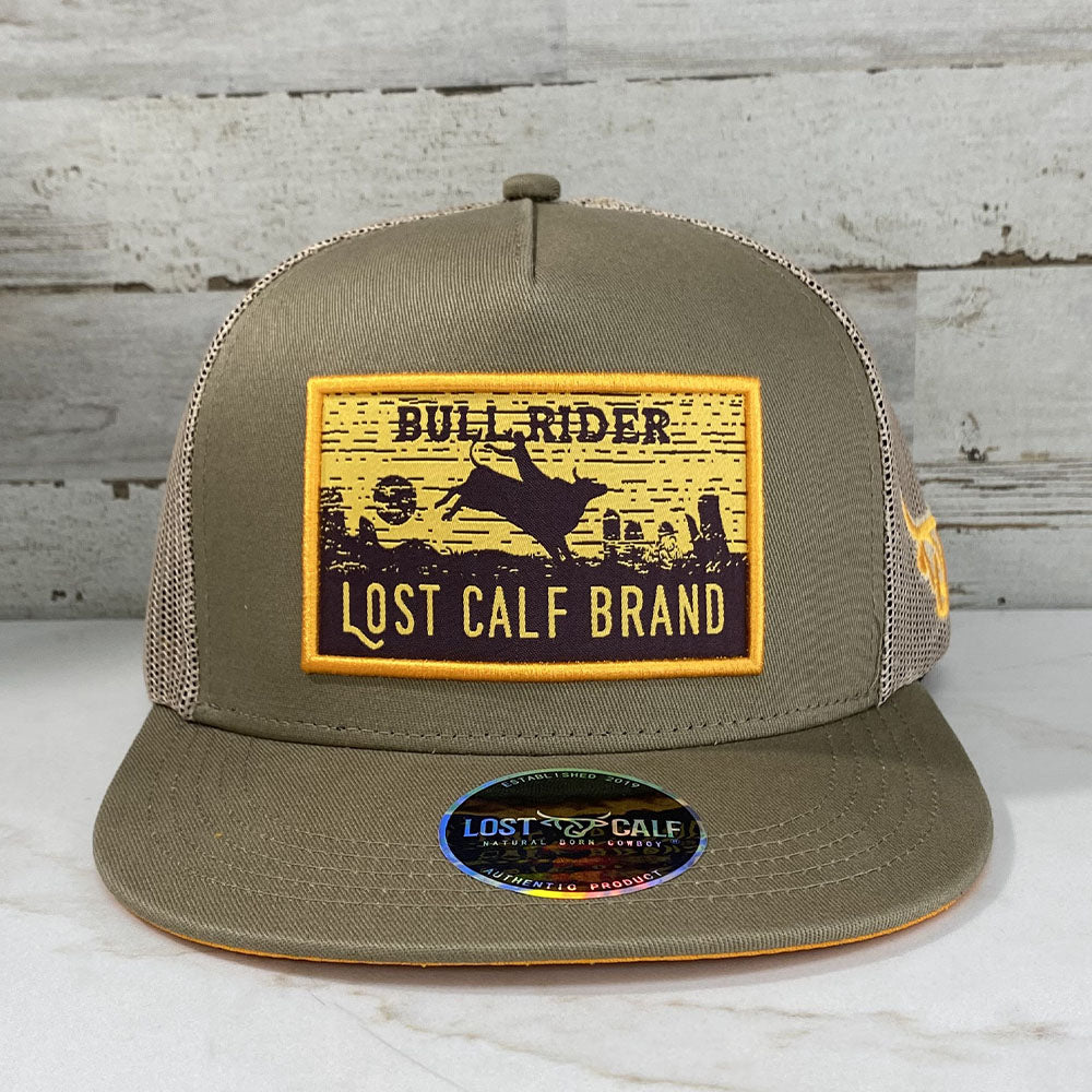 GORRA LOST CALF BRAND BROWN – Yona West