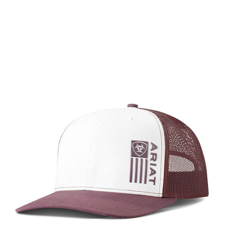 Gorra Bandera USA Blanco/Burgundy A300082372 Para Hombre | Ariat – Yona ...