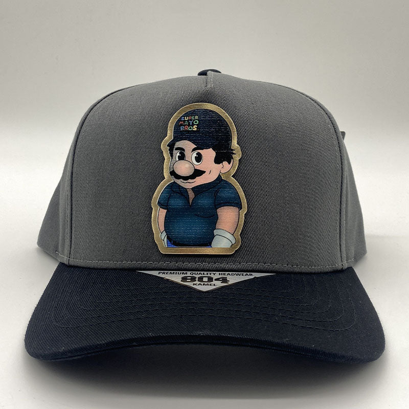 Gorra Mario Chapo Gris/Negro Para Hombre – Yona West