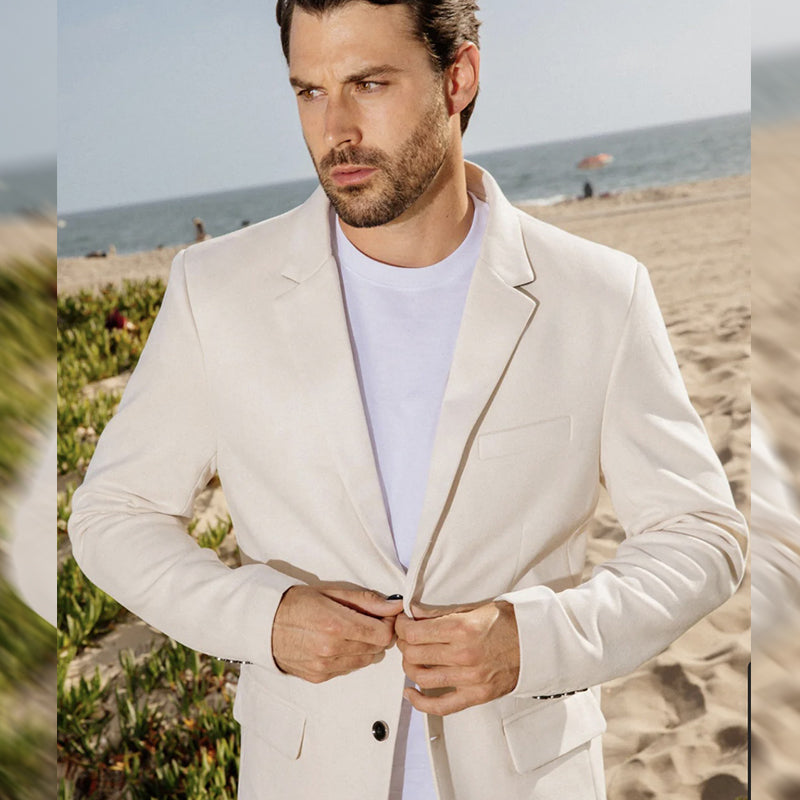 Saco Vaquero Beige BLZ9590 Para Hombre | Platini – Yona West